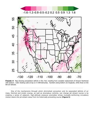 Tropical deforestation, global climate change, ENSO and possible ...