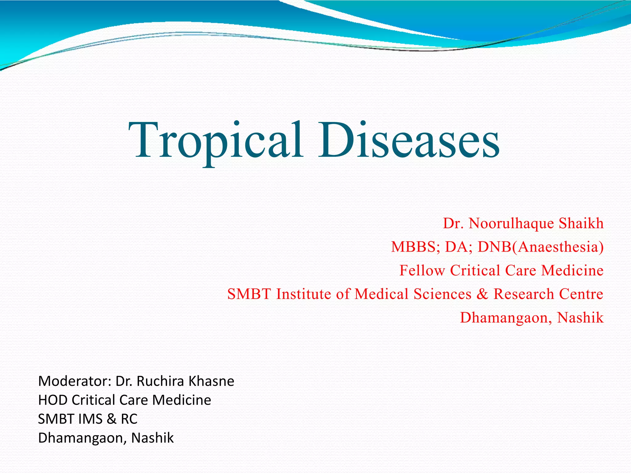 Tropical Diseases | PPTX