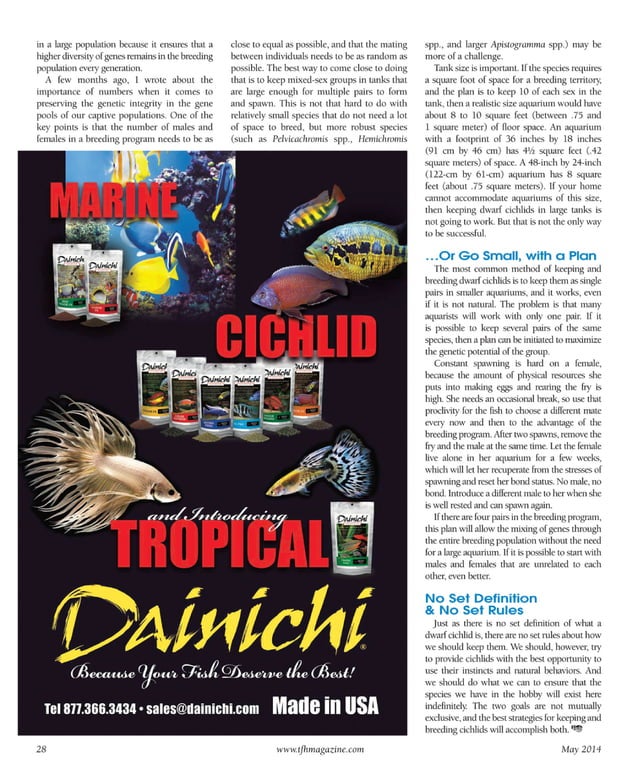 Tropical fish hobbyist magazine may 2014 | PDF