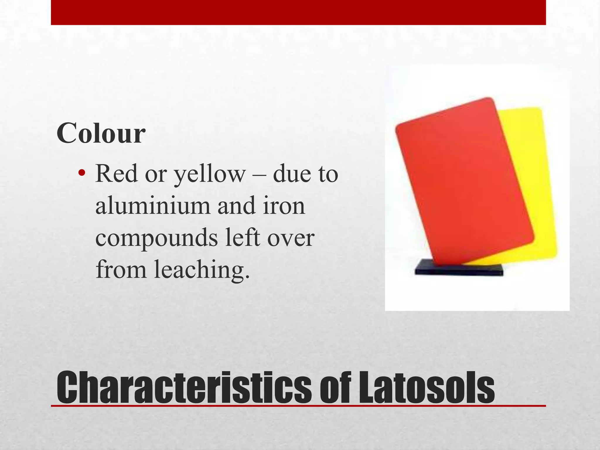 Tropical Latosols - Soils | PPTX
