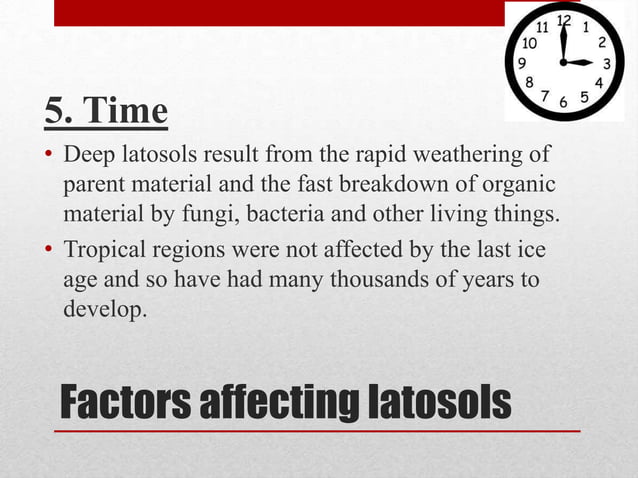 Tropical Latosols - Soils | PPTX