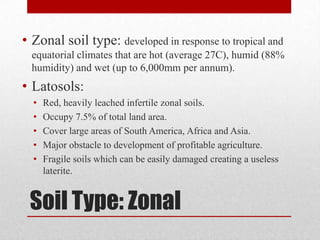 Tropical Latosols - Soils | PPTX