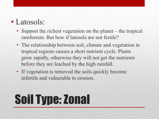 Tropical Latosols - Soils | PPTX