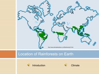 Tropical rainforest biome | PPTX | South America Travel | Travel Locations