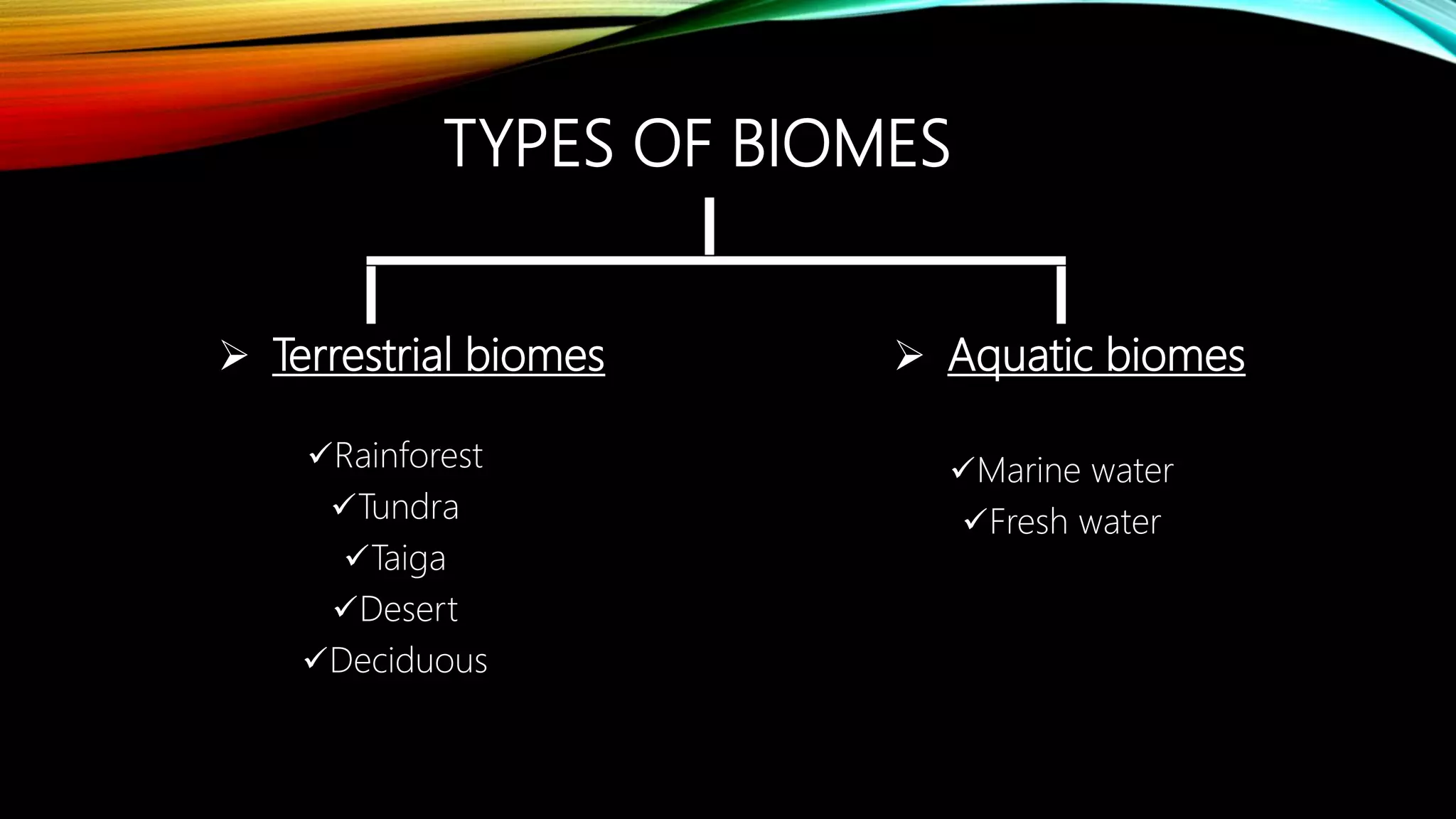 Tropical rainforest biomes | PPTX