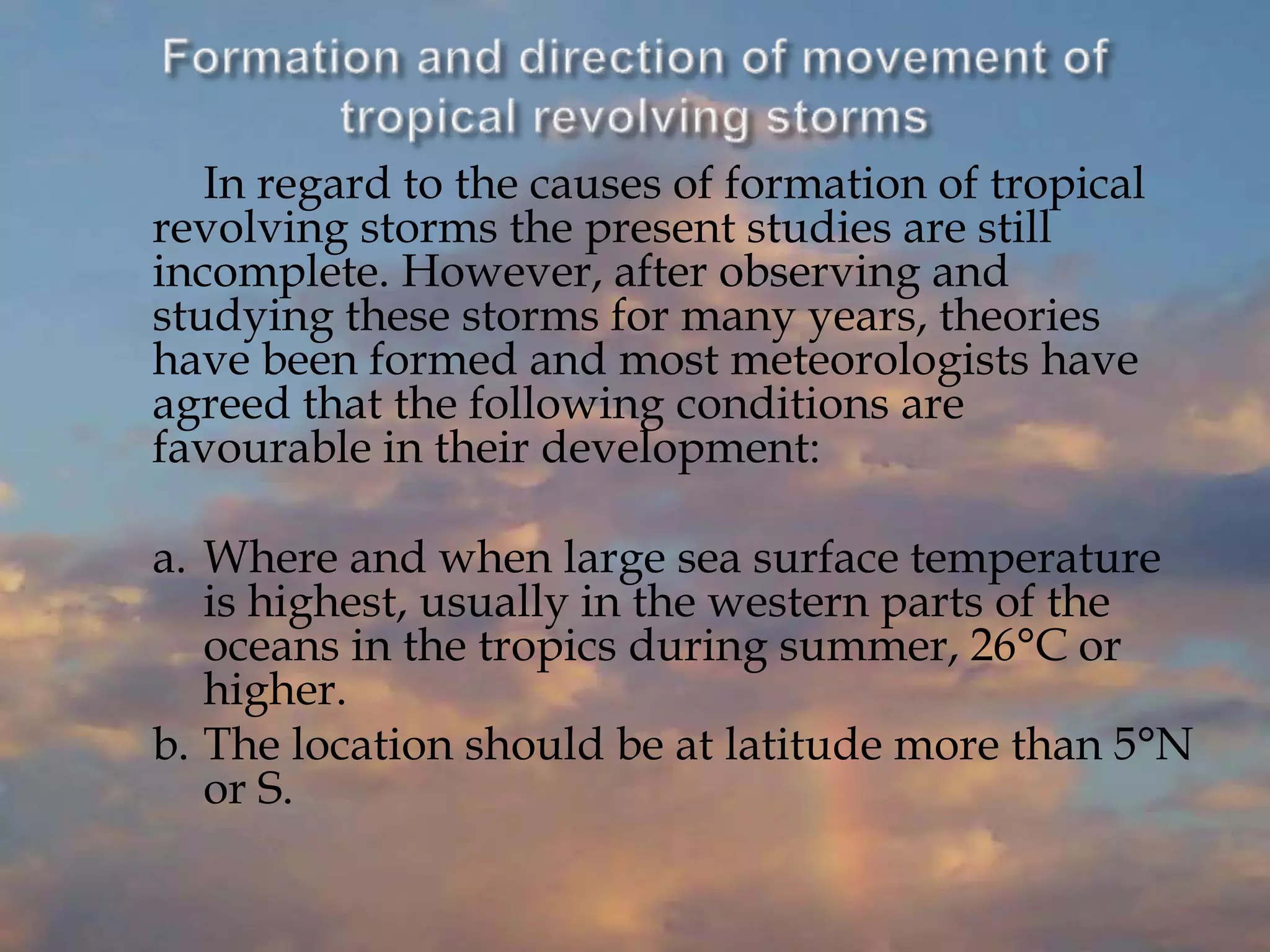 TROPICAL RVOLVING STORM.ppt