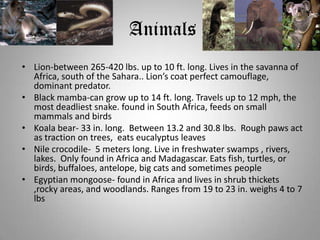 Tropical savanna | PPT