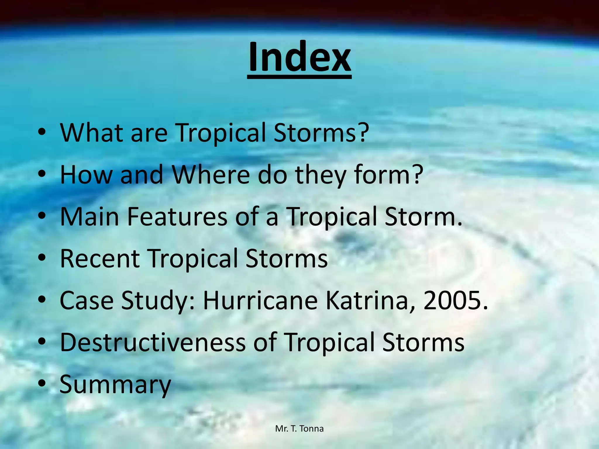 Lesson 3: Tropical storms | PPTX