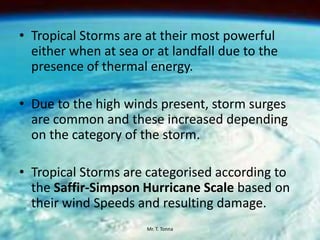 Lesson 3: Tropical storms | PPTX