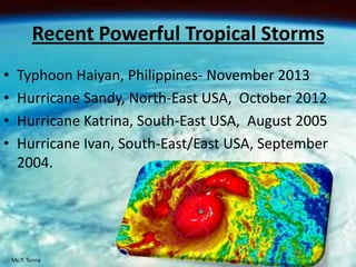 Lesson 3: Tropical storms | PPTX
