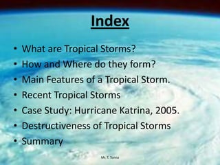 Lesson 3: Tropical storms | PPTX