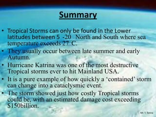 Lesson 3: Tropical storms | PPTX