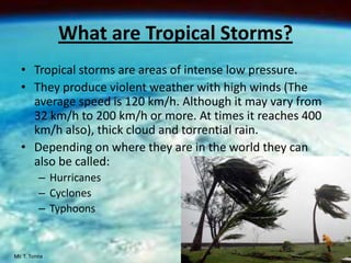 Lesson 3: Tropical storms | PPTX
