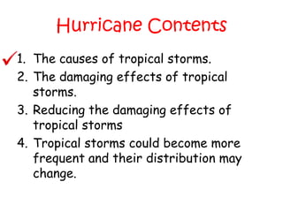 Tropical storms lesson 2 | PPTX