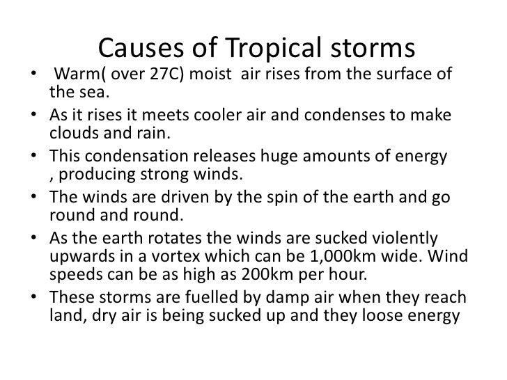 Tropical Storms Revision Guide