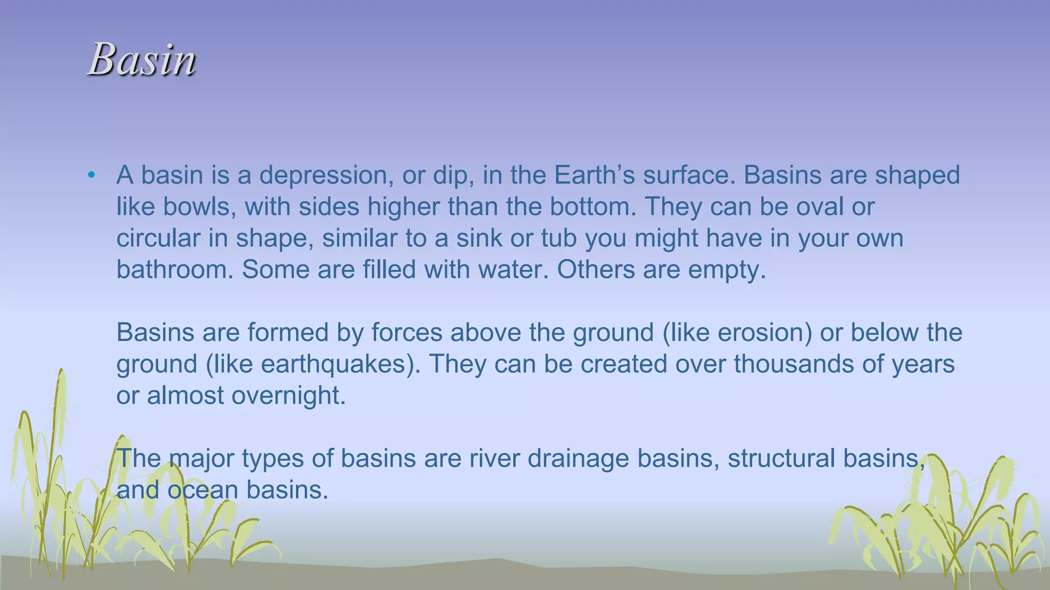 Tropical And Subtropical Basins Of The World | PPTX