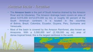 Tropical And Subtropical Basins Of The World | PPTX