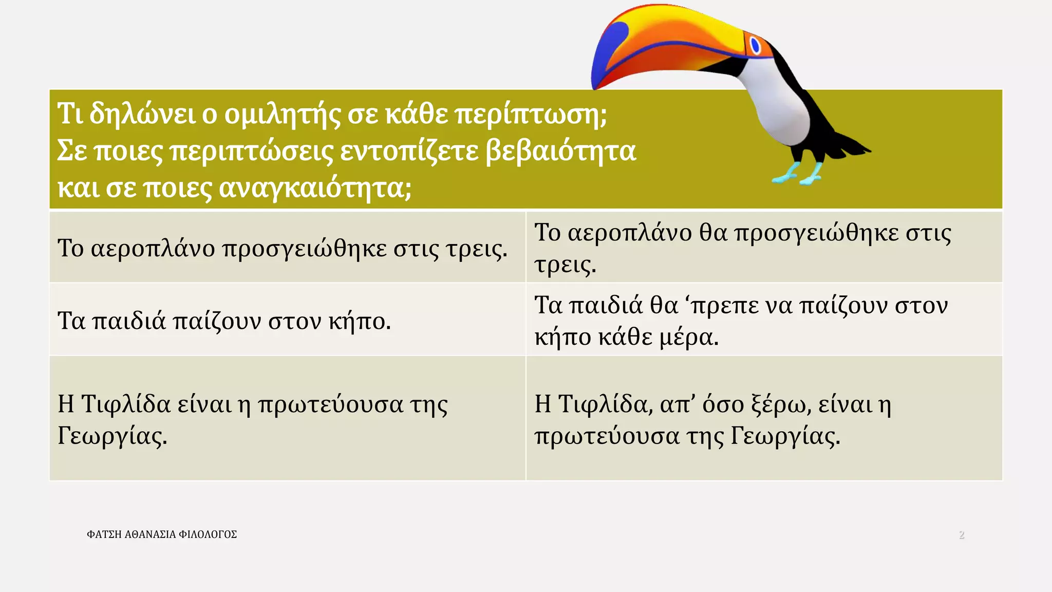 ΤΡΟΠΙΚΟΤΗΤΑ ΝΕΟΕΛΛΗΝΙΚΗΣ ΓΛΩΣΣΑΣ | PPT