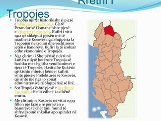 Tropoja | PPT