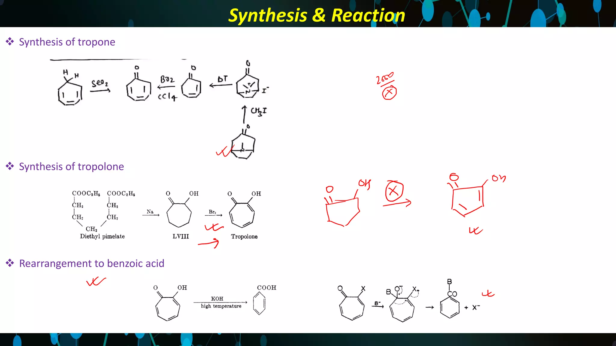Tropone & Tropolones Aromaticity | PDF