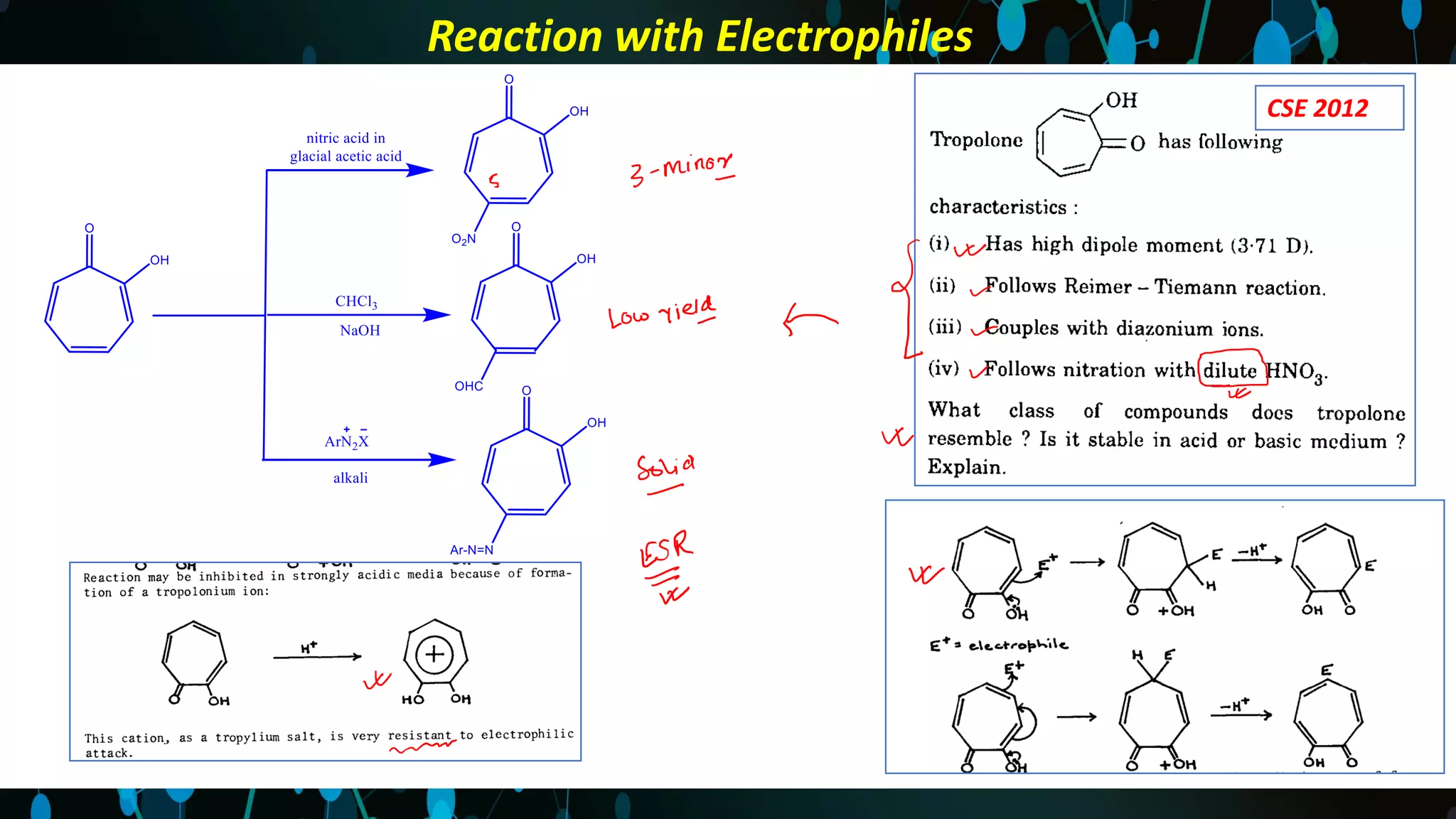 Tropone & Tropolones Aromaticity | PDF