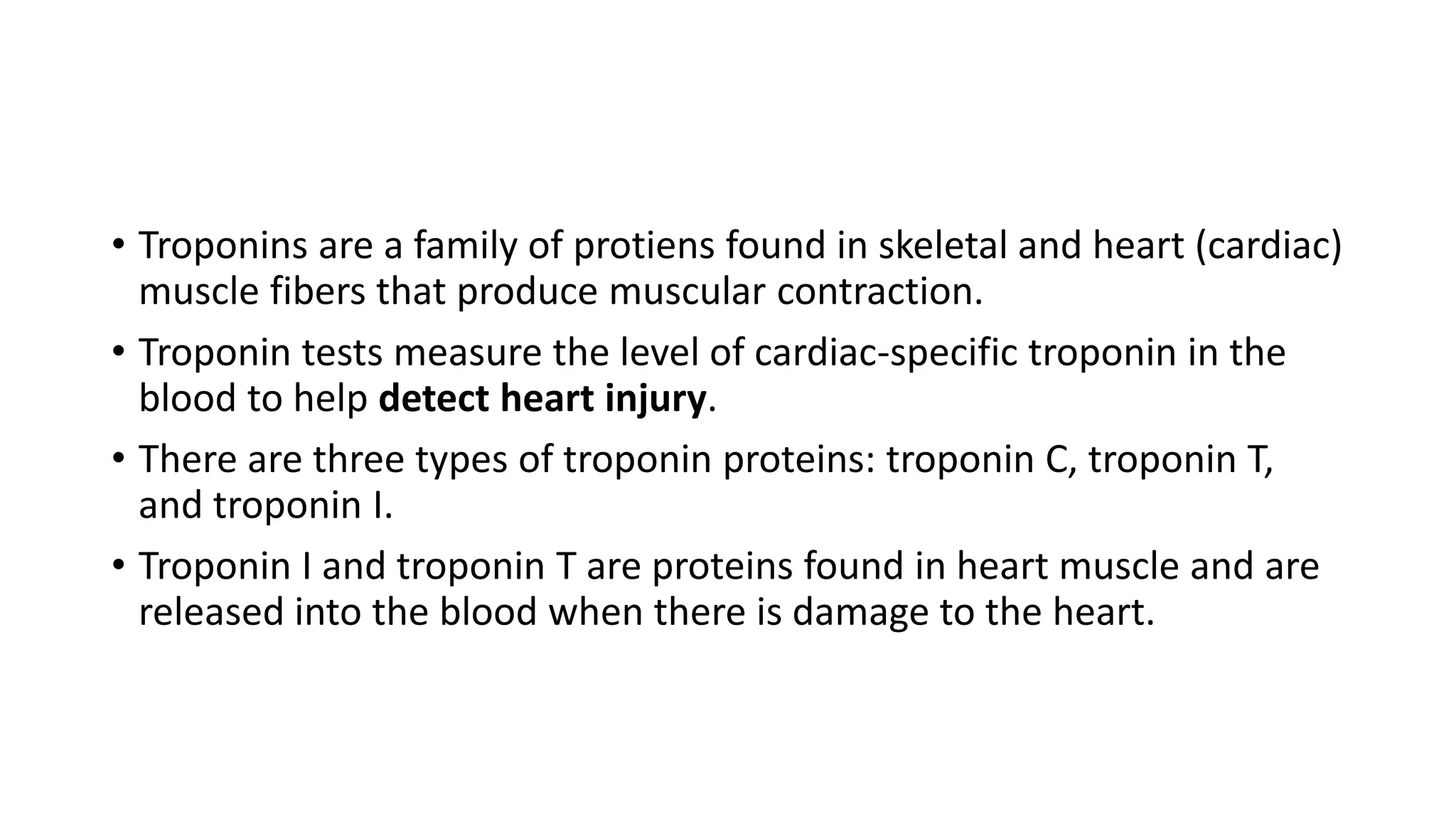 Troponin - cardiac enzymes | PPTX