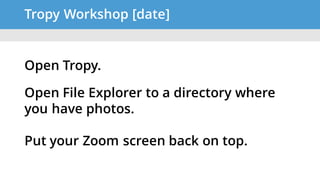Manage Research Images with Tropy | PPT