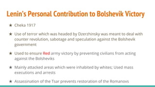 Bolshevik Victory | PPT