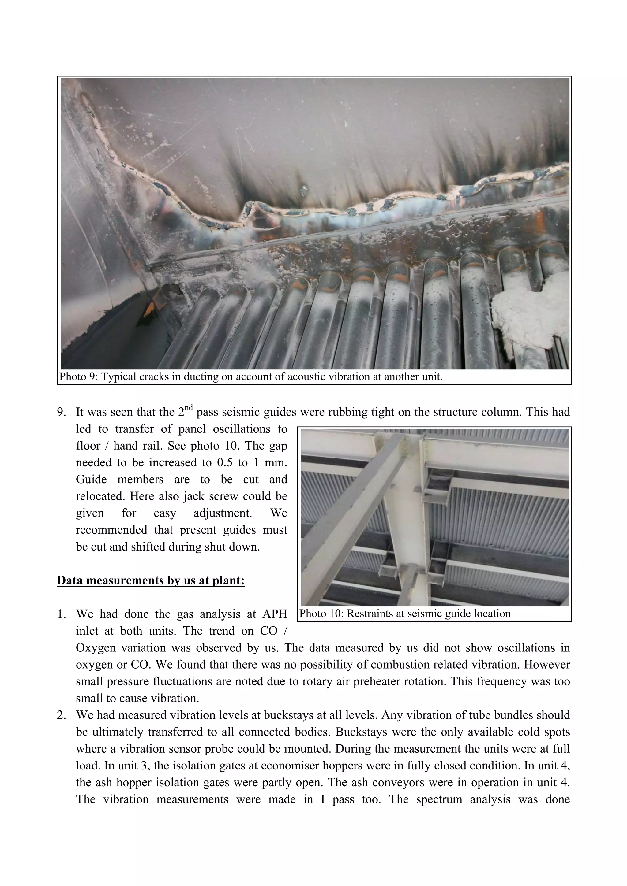Trouble shooting vibration in a pulverised coal fired boiler | PDF