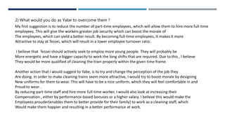 Trouble at tessei | PPTX