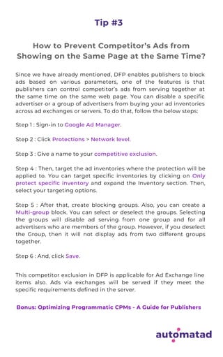 Google Ad Manager (Google DFP) – Top 10 Troubleshooting Tips | PDF
