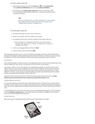 Troubleshoot a failed hard drive help desk geek | PDF