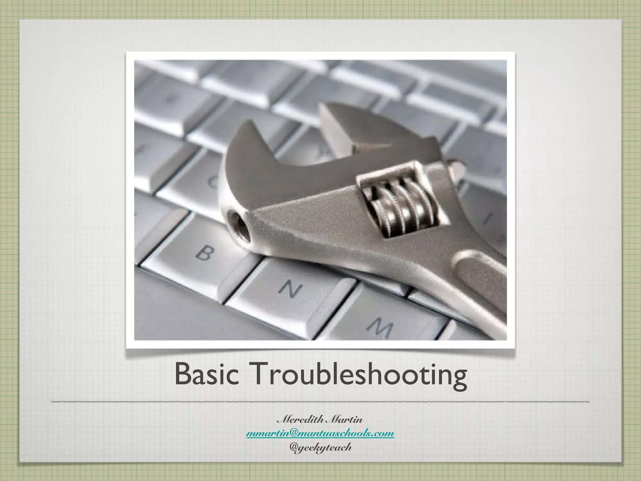 Basic Computer Troubleshooting | PDF