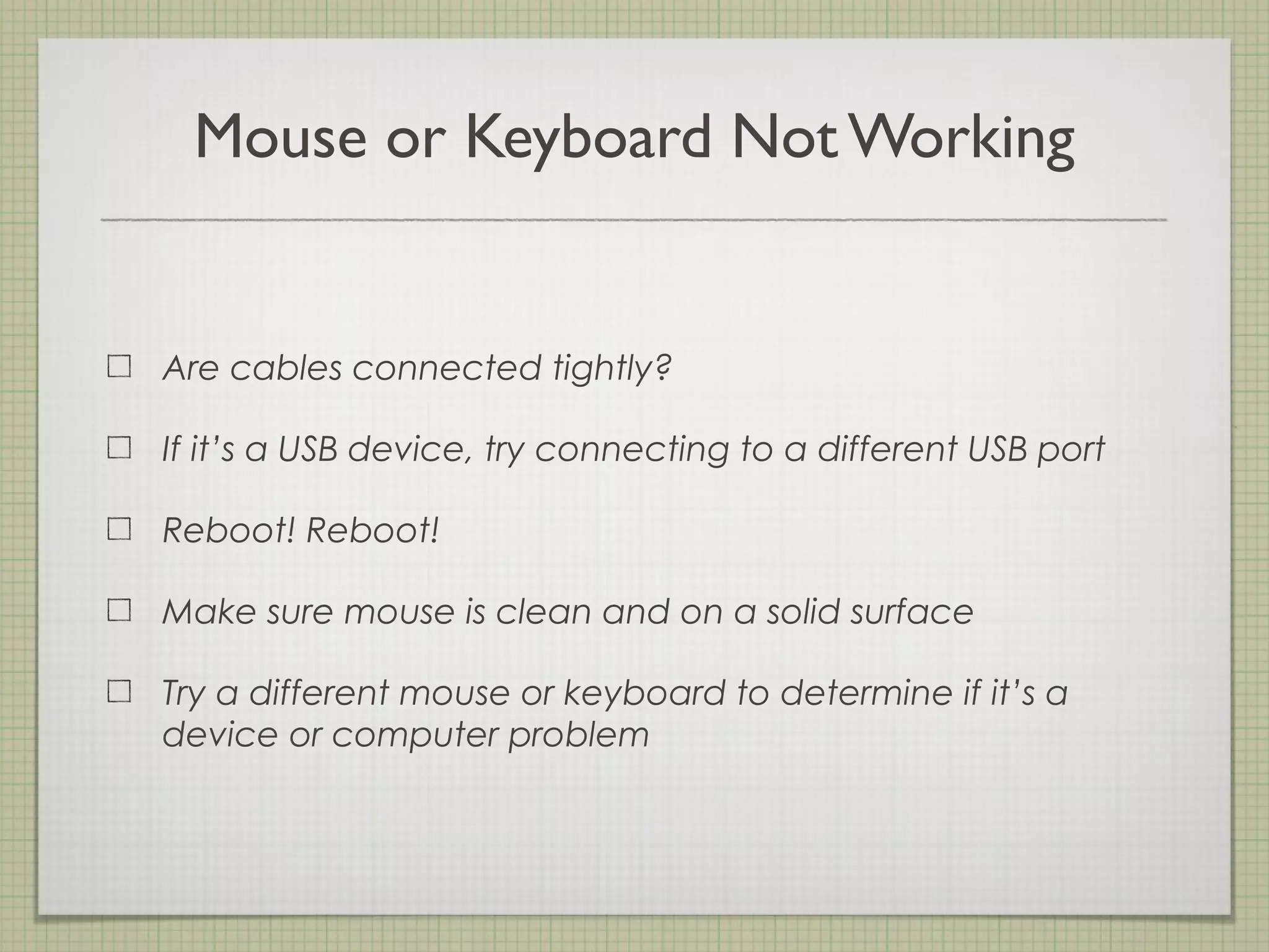 Basic Computer Troubleshooting | PDF