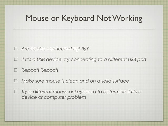 Basic Computer Troubleshooting | PDF