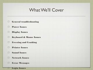 Basic Computer Troubleshooting | PDF