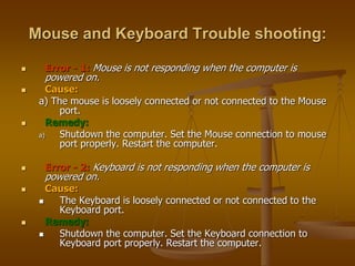 System Troubleshooting | PPTX