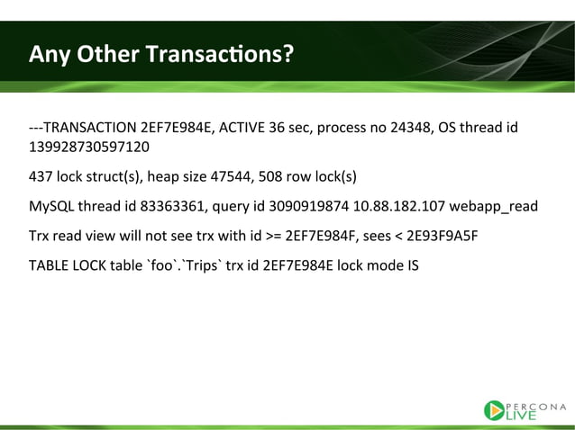 Troubleshooting mysql-tutorial | PPT