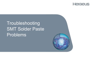 Troubleshooting smt-paste | PDF