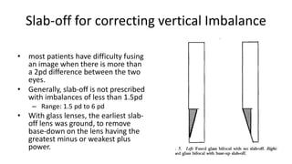 Troubleshooting bifocals | PPTX