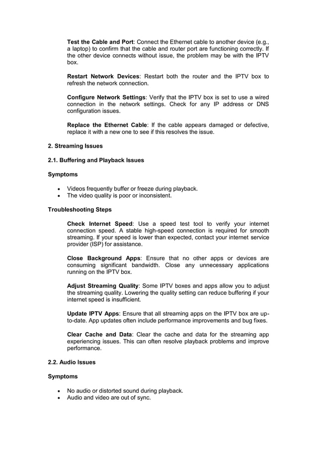 Troubleshooting Common IPTV Box Issues- A Step-by-Step Guide.pdf | Home ...