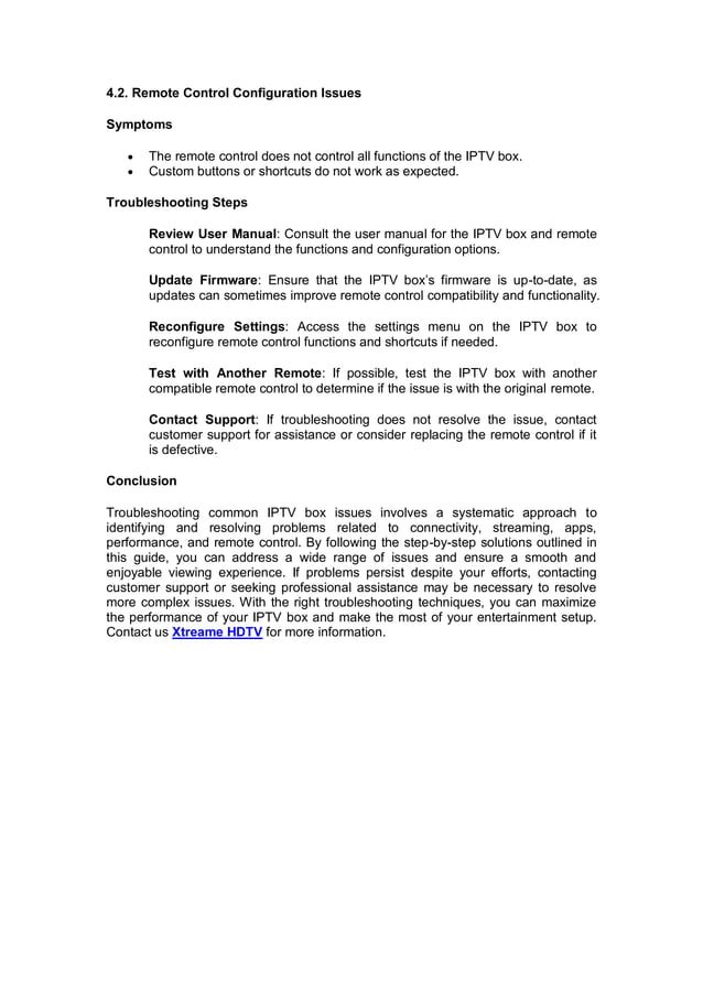 Troubleshooting Common IPTV Box Issues- A Step-by-Step Guide.pdf | Home ...