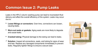 Troubleshooting Common Issues with HPLC Column Washing Pumps.pptx
