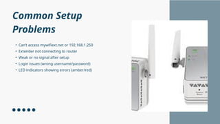 Troubleshooting Common Netgear Extender Setup Issues .pptx