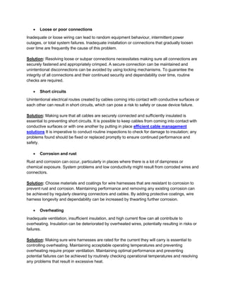 Troubleshooting Common Problems Of Industrial Wire Harnesses.pdf