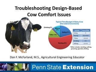 Troubleshooting Design-Based Cow Comfort Issues | PPT