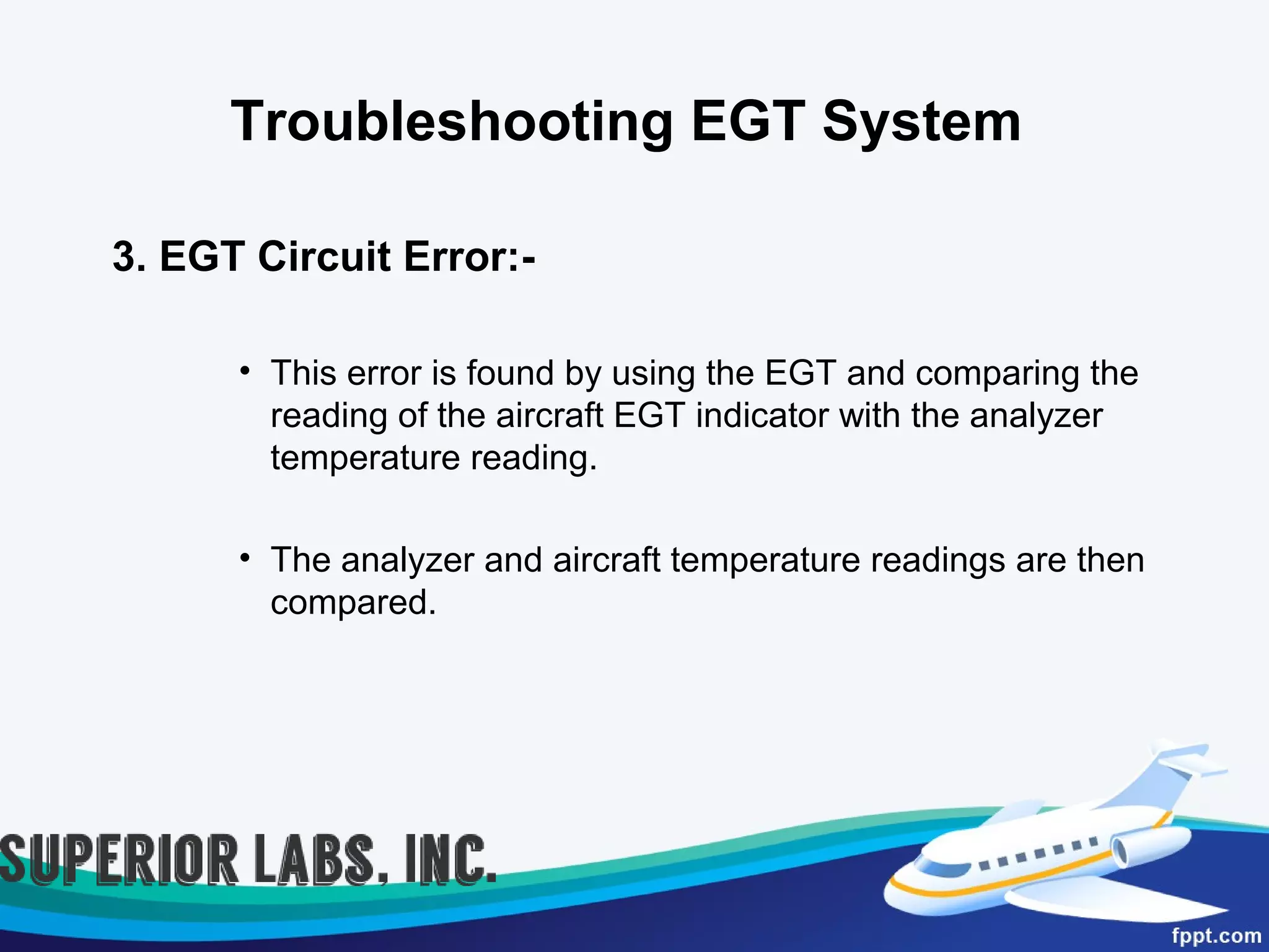 Troubleshooting egt system and tachometer system | PPT
