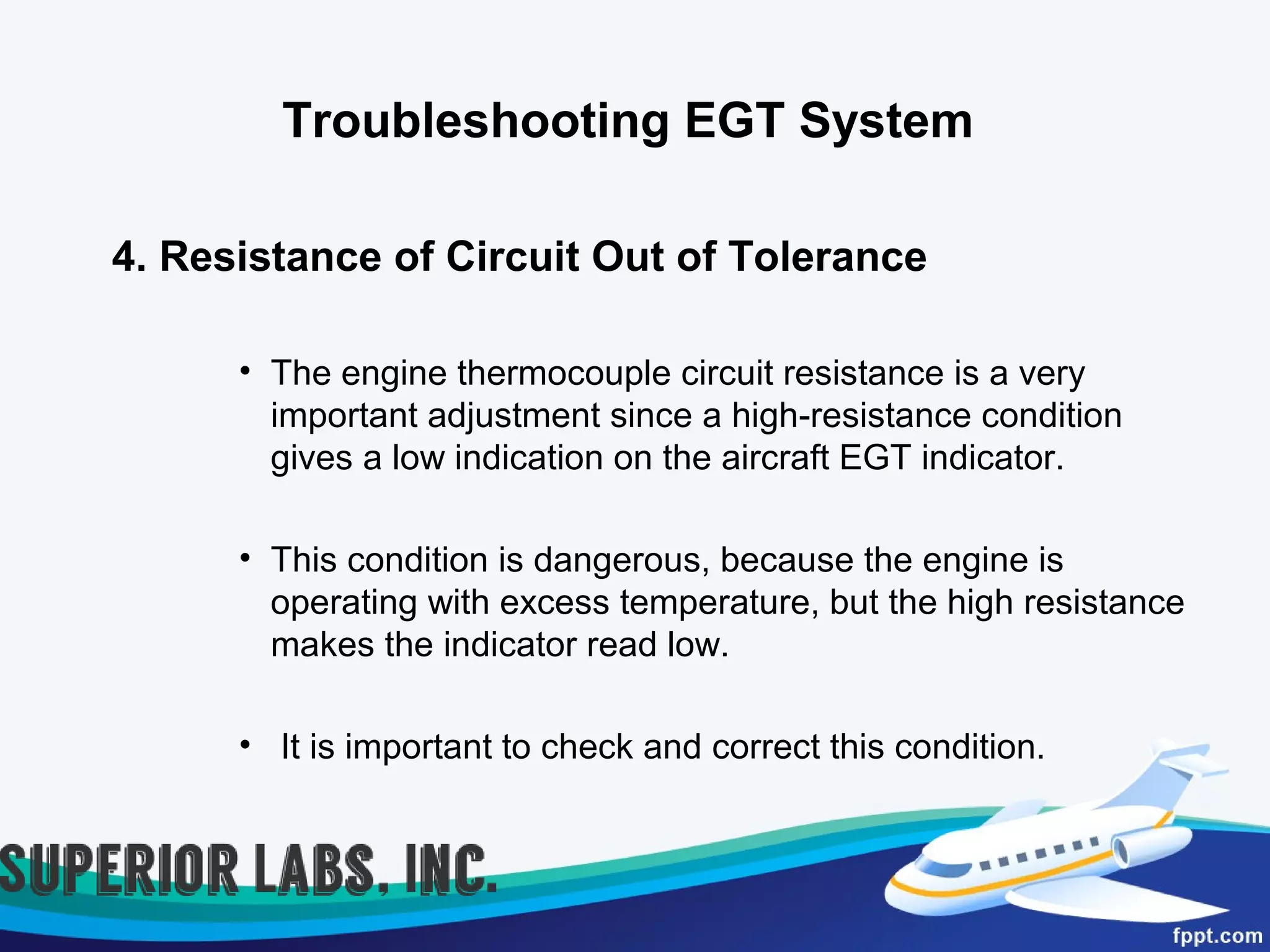 Troubleshooting egt system and tachometer system | PPT