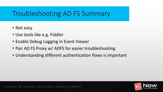 Troubleshooting Exchange Hybrid Deployments | PPTX