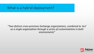Troubleshooting Exchange Hybrid Deployments | PPTX